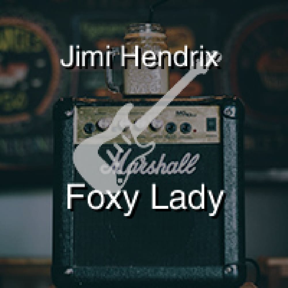 Sunfly Karaoke | Jimi Hendrix - Foxy Lady