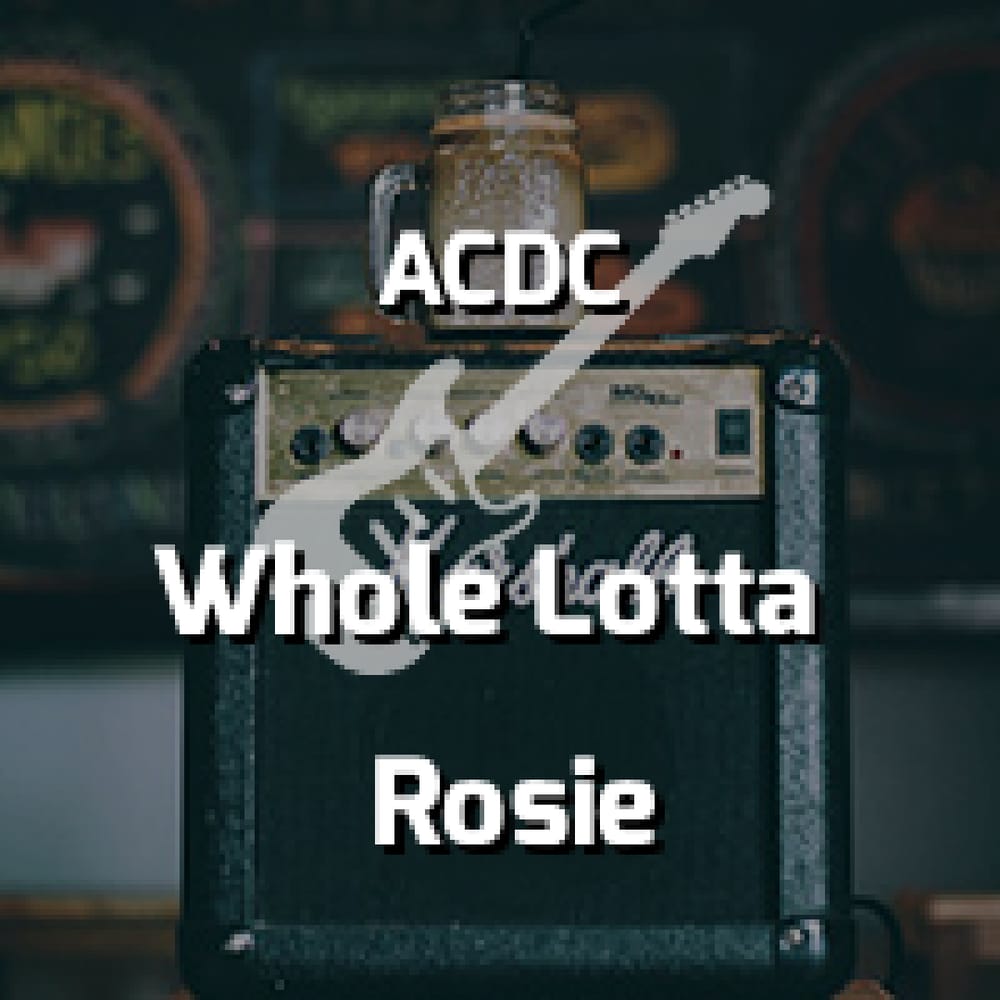 Sunfly Karaoke | ACDC - Whole Lotta Rosie