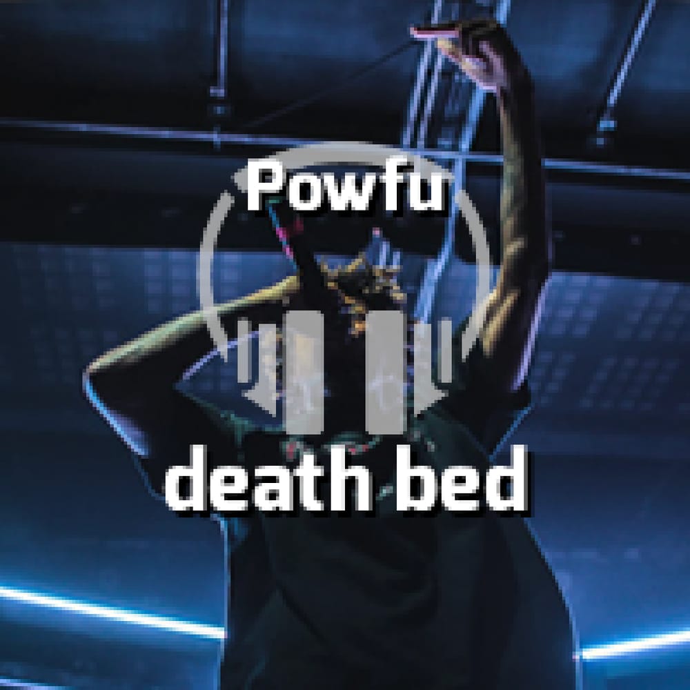 Sunfly Karaoke | Powfu - Death bed