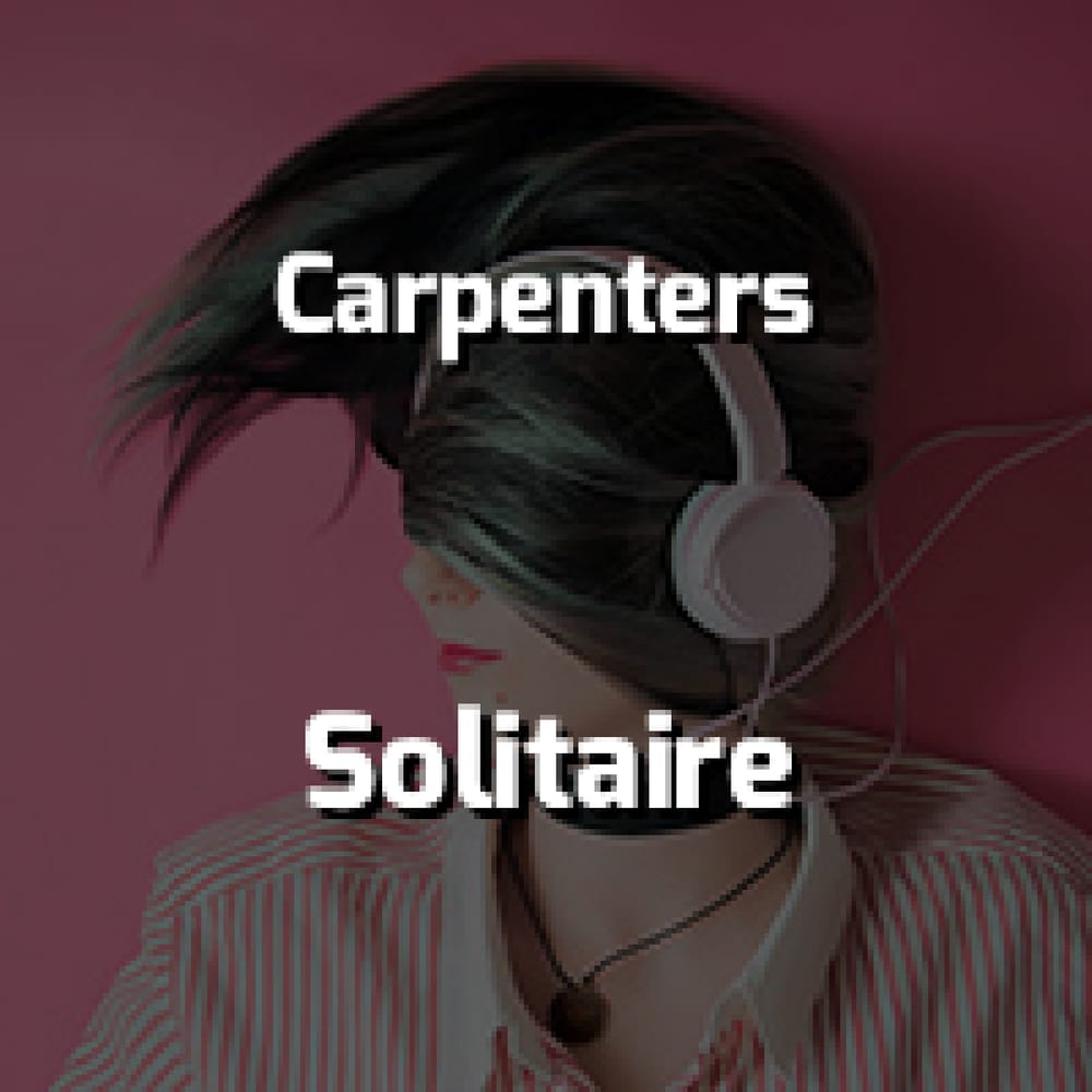 Sunfly Karaoke | Solitaire - Carpenters